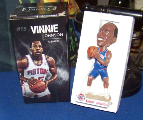 Vinnie Johnson Detroit Pistons The Palace NBA Souvenir Bobblehead ...