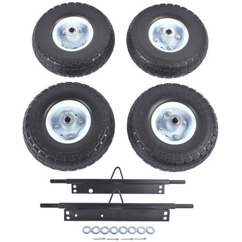 US All Terrain Solid Never Flat Tires Wheel Kit Honda Generator ...