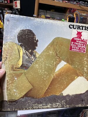 Curtis Mayfield Self Titled LP "CURTUS" Funk Soul 1970 With Rare Devil ...