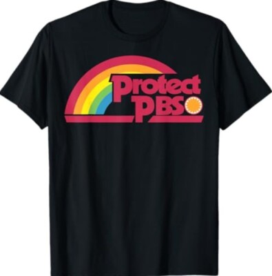 Protect P.B.S Save Public Broadcasting Service Tee Shirt | eBay