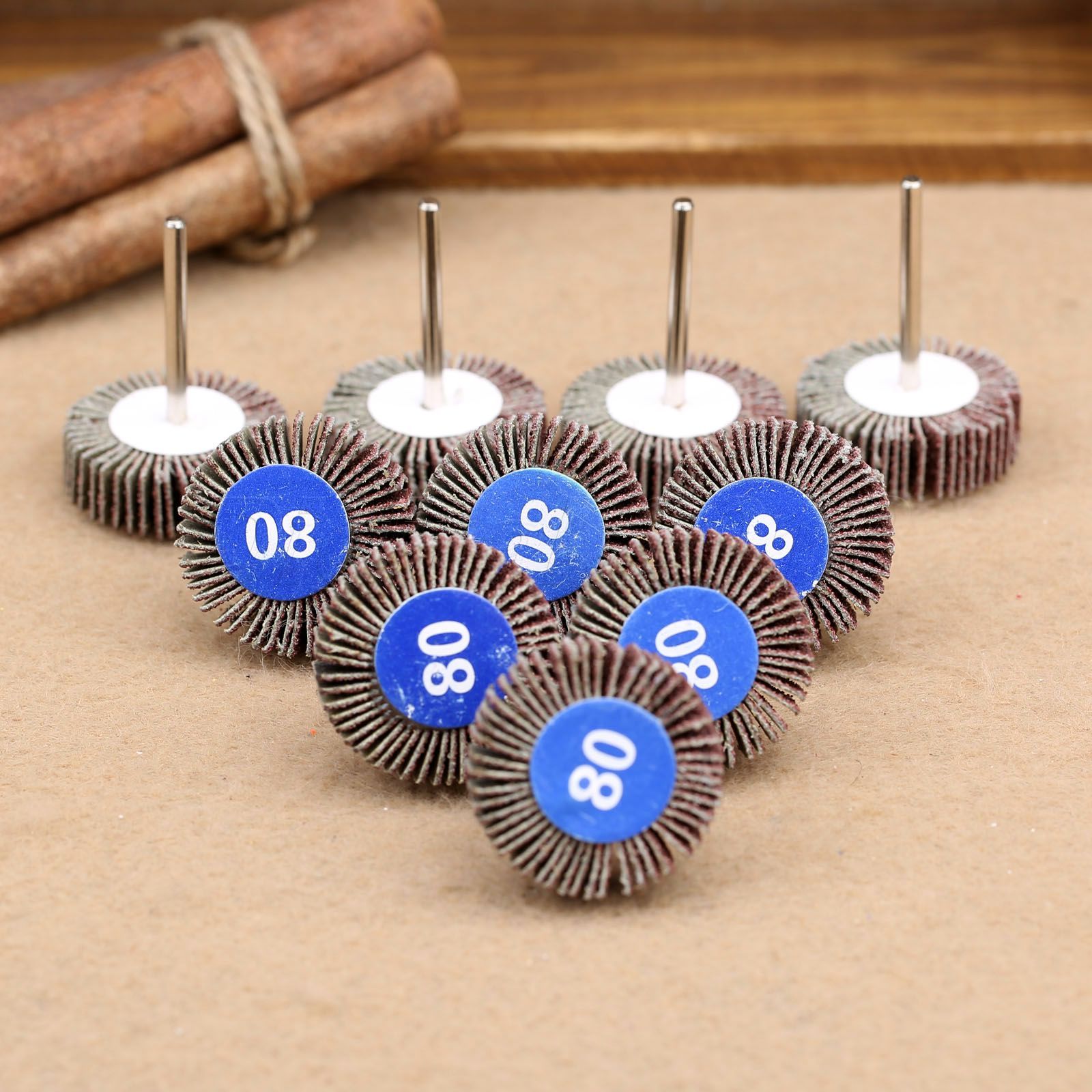 80# Grit Sanding Sandpaper Flap Disc Grinding Wheel For Power Power ...