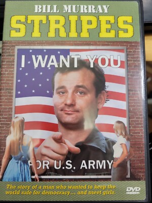 Stripes (DVD, 1998), Bill Murray, John Candy, Harold Ramis VG Condition ...