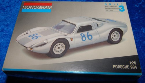 Monogram 1/25 Porsche 904 Kit #2954 | eBay