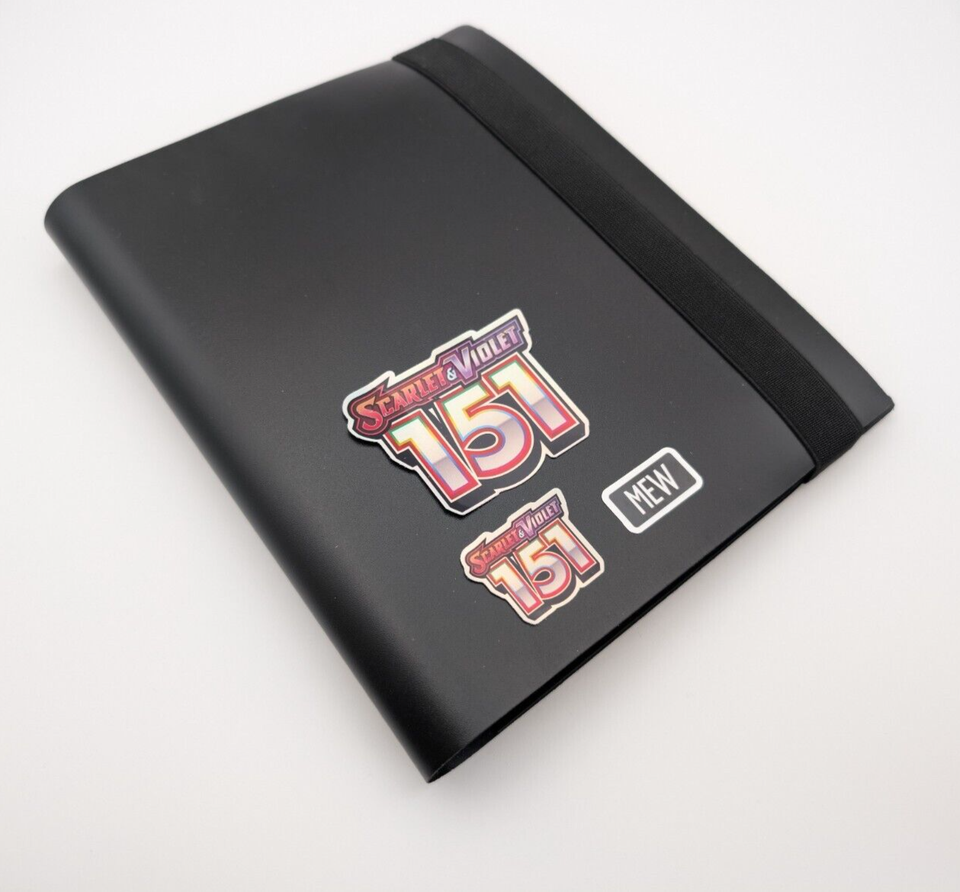 Pokemon Binder Stickers - All Scarlet & Violet - Inc Set Symbol - You ...