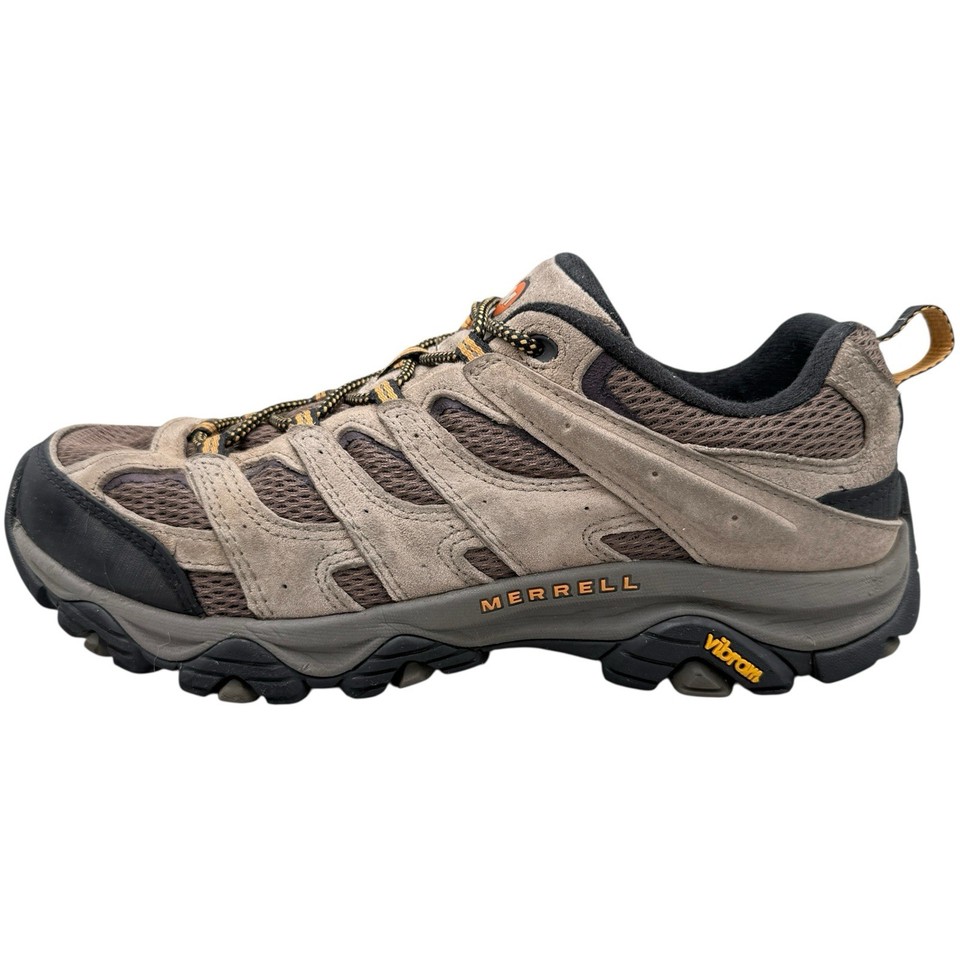 Merrell Moab 3 Vent Low Mens Size 9.5 US Walnut Leather Hiking Shoes ...