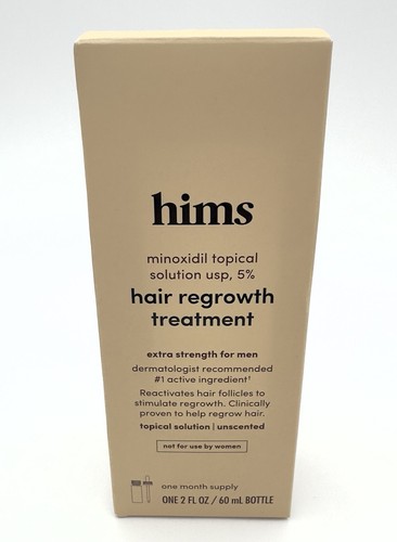 HIMS HAIR REGROWTH TOPICAL SOLUTION - 2oz NEW, SEALED 08/26 Exp. | eBay