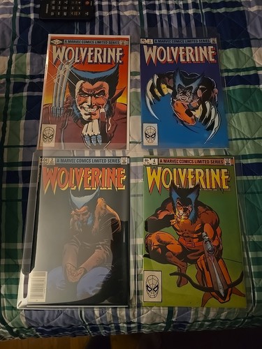 Wolverine Comic Book Limited Series #1-4, Marvel Comics 1982 | eBay