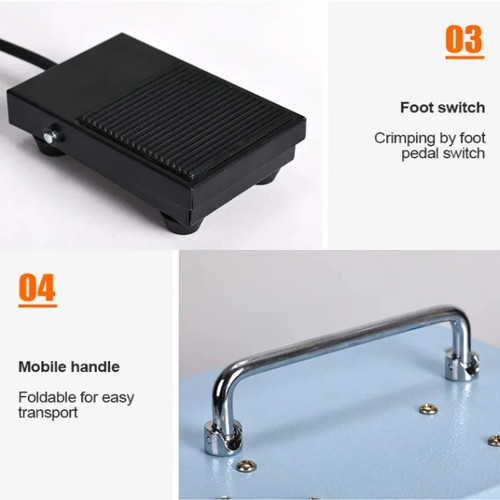 Pure Electric Silent Cold Press Terminal Crimping Machine Tubular ...