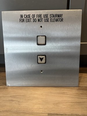 Stainless Steel Elevator Button Up And Down | eBay