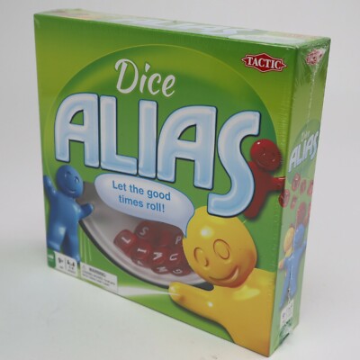 DIce Alias Family Board Game 3-8 Players Tactic Includes Free Mobile Game | eBay