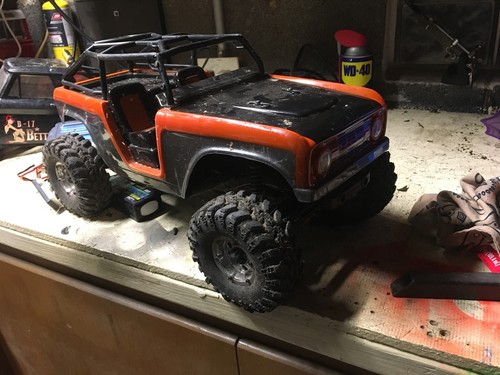 Pro-line Racing 1966 Ford Bronco Clear Body Scx10 Deadbolt for sale ...