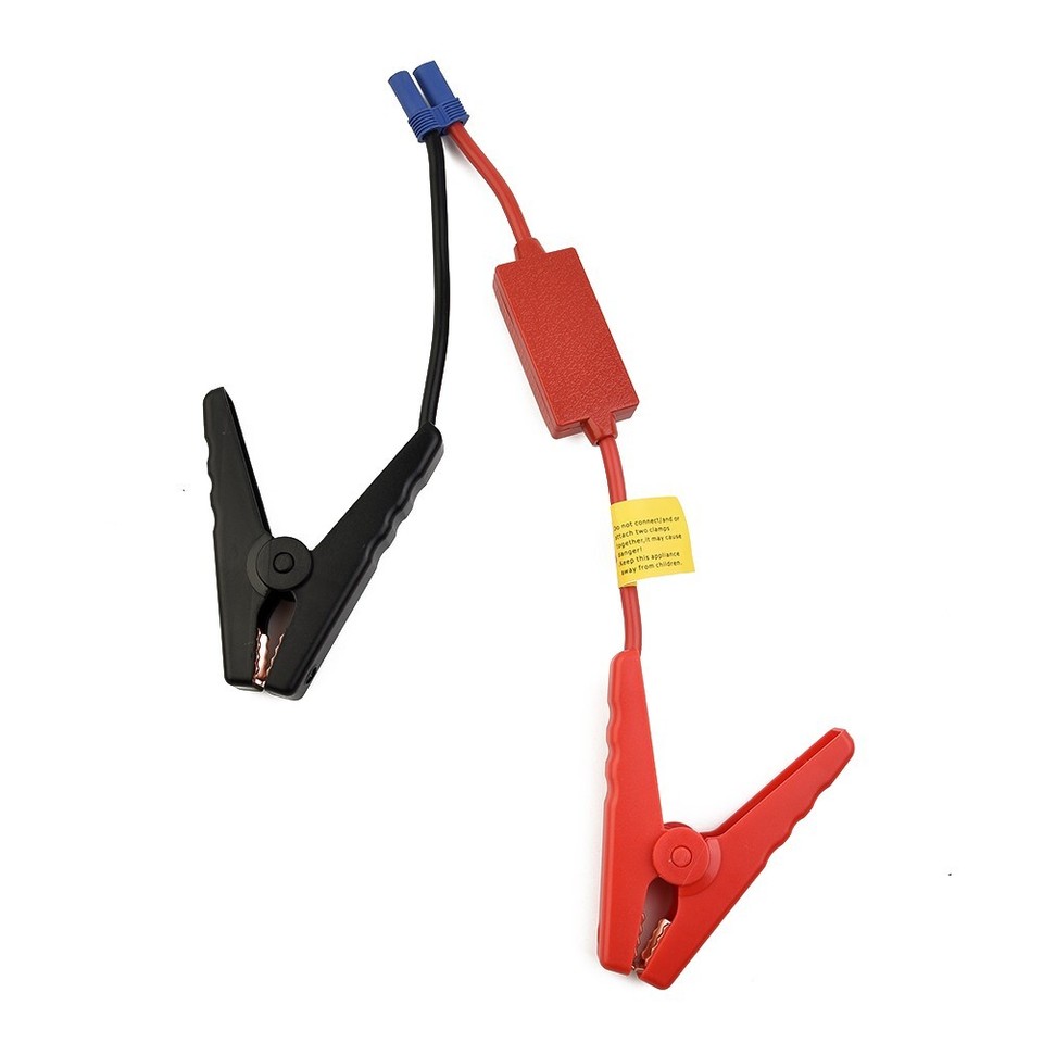 1* For Car Jump Starter Clam Battery Booster Leads Portable | eBay