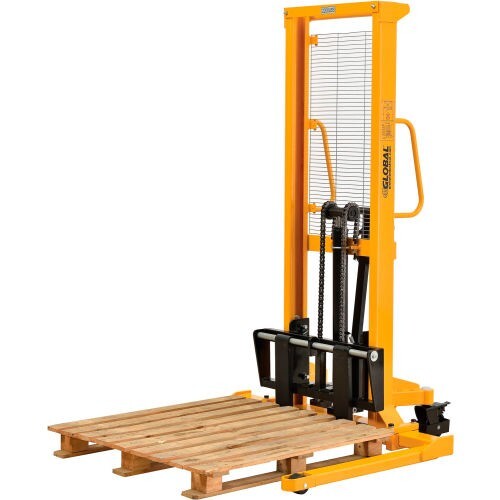 NEW! Hand And Foot Pump Operated Lift Truck, 62" Lift, 2200 Lb. Cap ...