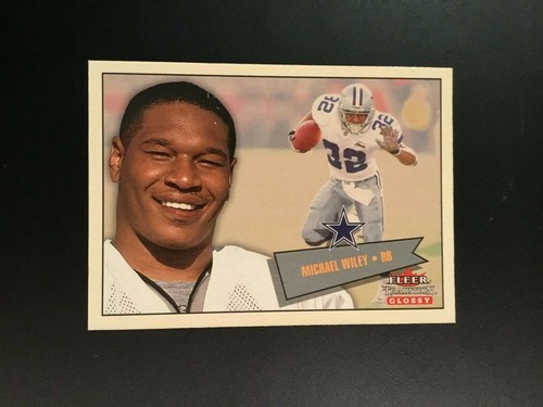 2001 Fleer Tradition Glossy #235 MICHAEL WILEY Dallas Cowboys OSU Sharp ...