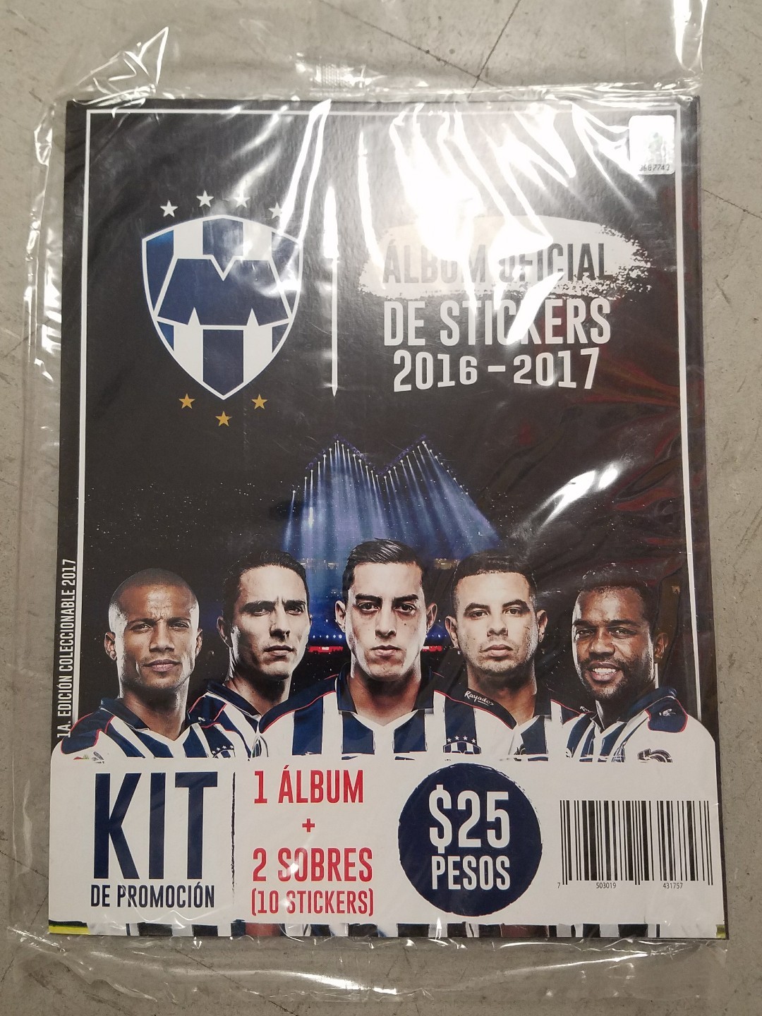 RAYADOS MONTERREY OFFICIAL ALBUM 2016-2017 SPECIAL EDITION WITH 10 ...