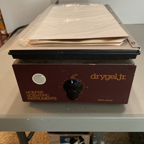 STEM Hoefer Dri-Gel Jr. SE540 heated electrophoresis slab gel drier | eBay