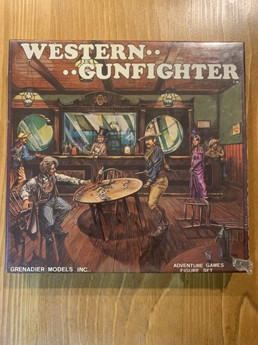 Western Gunfighters 10 Soldiers Lead 28mm. Grenadier Models NISW | eBay