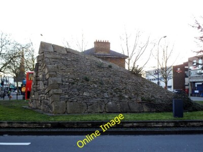 Photo 6x4 Mystery structure in Lewisham A solid stone structure on a ...