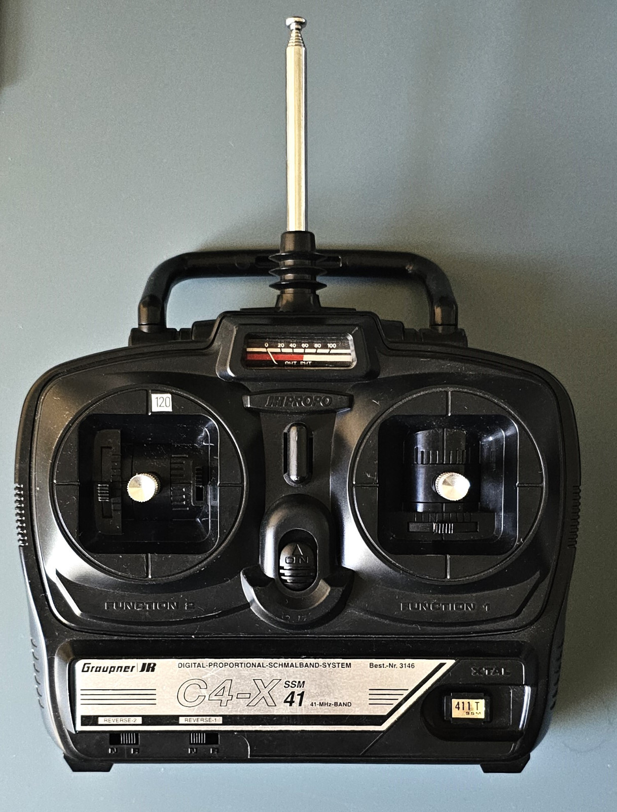 Graupner JR C4-X RC Remote Control Transmitter SSM 41 Digital ...