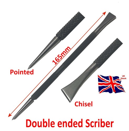 Engineer's Scriber Double ended Chisel and Straight Marking 165mm Steel ...