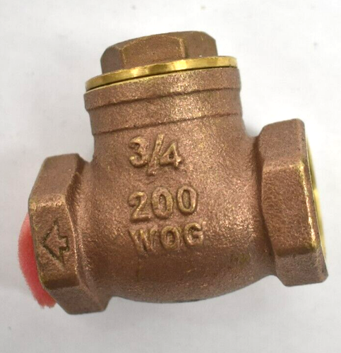 Legend Valve 105-104 3/4" Check Valve 300 Wog No Lead Tool Cast Body ...