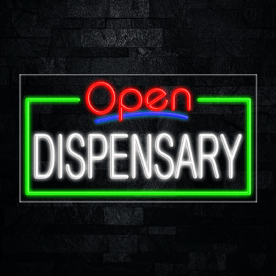 Dispensary LED Neon Sign 33"L x 18"H #35689 | eBay