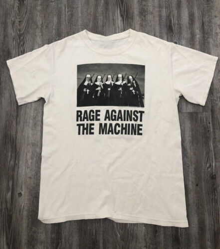 Rage Against The Machine Shirt 1997 Vintage T-Shirt White Unisex S-5XL ...