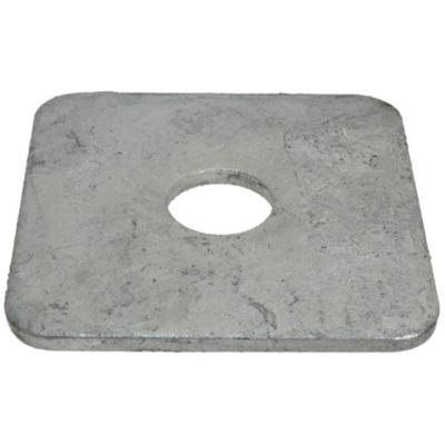 Galvanised M12 (12mm) x 50mm x 50mm x 3mm Metric Square Washer Galv ...