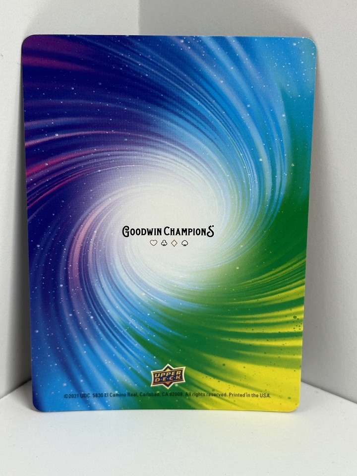 2021 Upper Deck Goodwin Champions #10 Ruby Playing Cards Animation | eBay