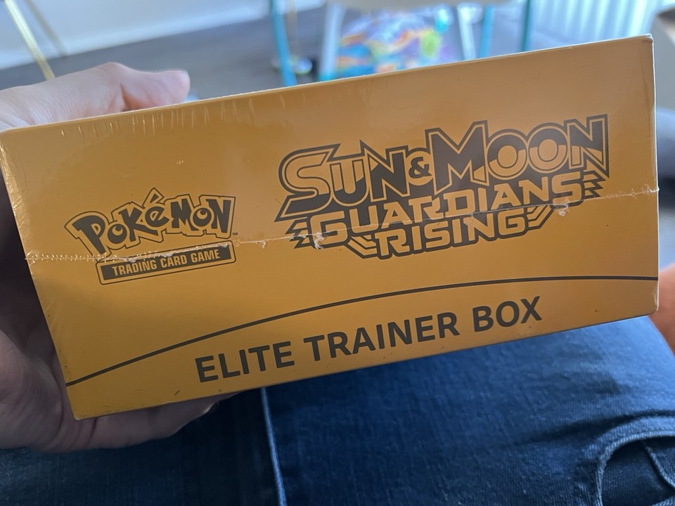 2017 POKEMON TCG SUN & MOON GUARDIANS RISING ELITE TRAINER BOX ETB ...