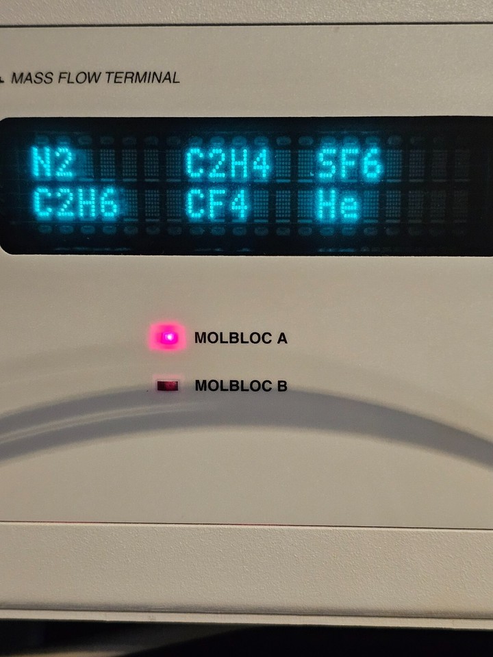 Fluke Molbox/Molbloc RFM Reference Flow Monitor Mass Element 5E1-VCR-V ...