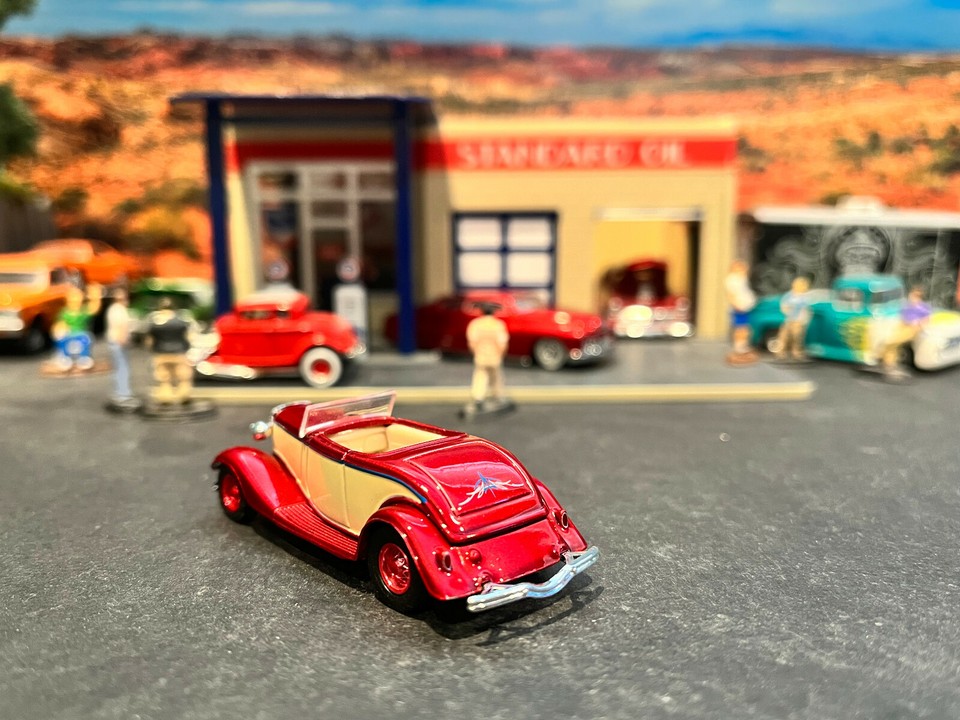 1:64 Hot Wheels Limited Edition 1934 34 Ford Classic Street Rod Cherry ...