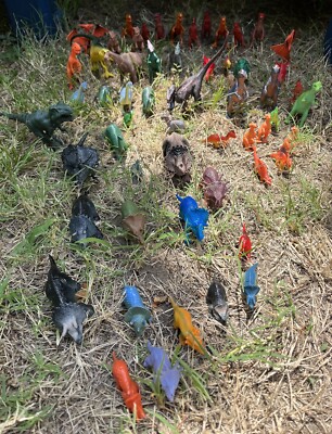 Vintage Plastic Dinosaurs Lot of 60 (The Great Migration), A-5 | eBay