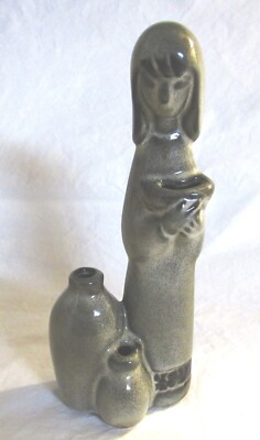 HOWARD PIERCE POTTERY WOMAN AND POTS FIGURINE | eBay