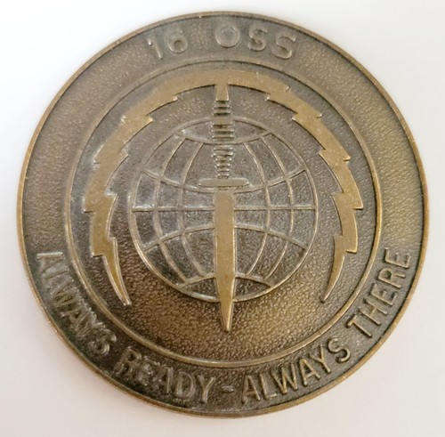 USAF US AIR FORCE 16 OSS 16th OPERATIONS SUPPORT SQUADRON CHALLENGE ...