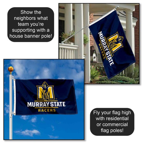 Murray State Racers New Logo Flag Large 3x5 | eBay
