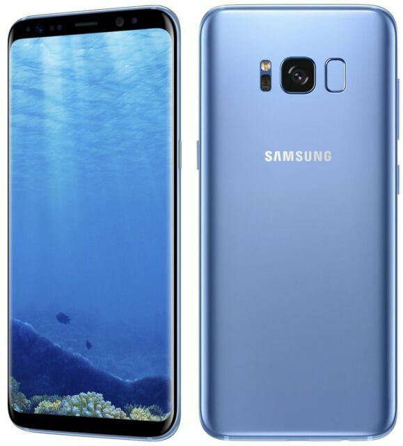 Samsung Galaxy S8 SM-G950FD - 64GB - Coral Blue - Smartphone(Dual SIM ...