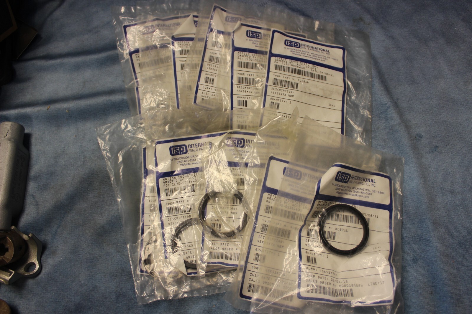 New ISP Seals R02216 45 X 55 X 7 A NBR (Lot of 10 Seals) | eBay