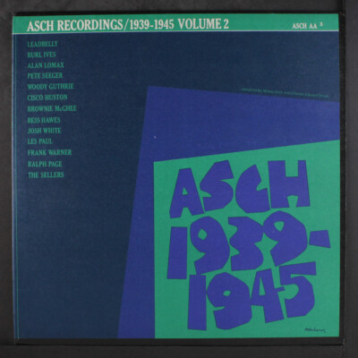 VARIOUS: the ASCH recordings: 1939-1945, vol. 3 ASCH 12" LP 33 RPM | eBay