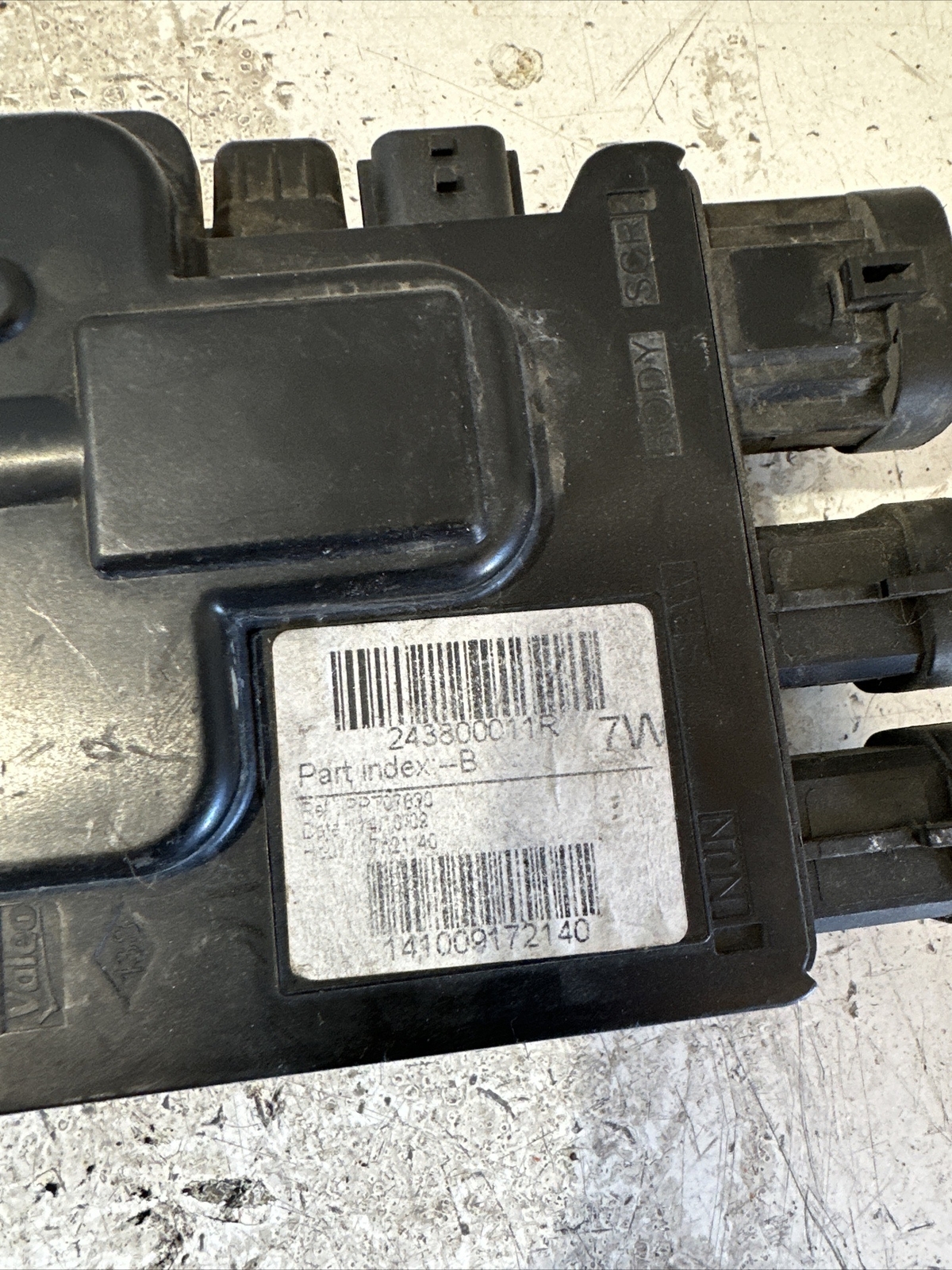 Renault Megane battery control unit 243800011r genuine 1.5 dCi 2010 | eBay