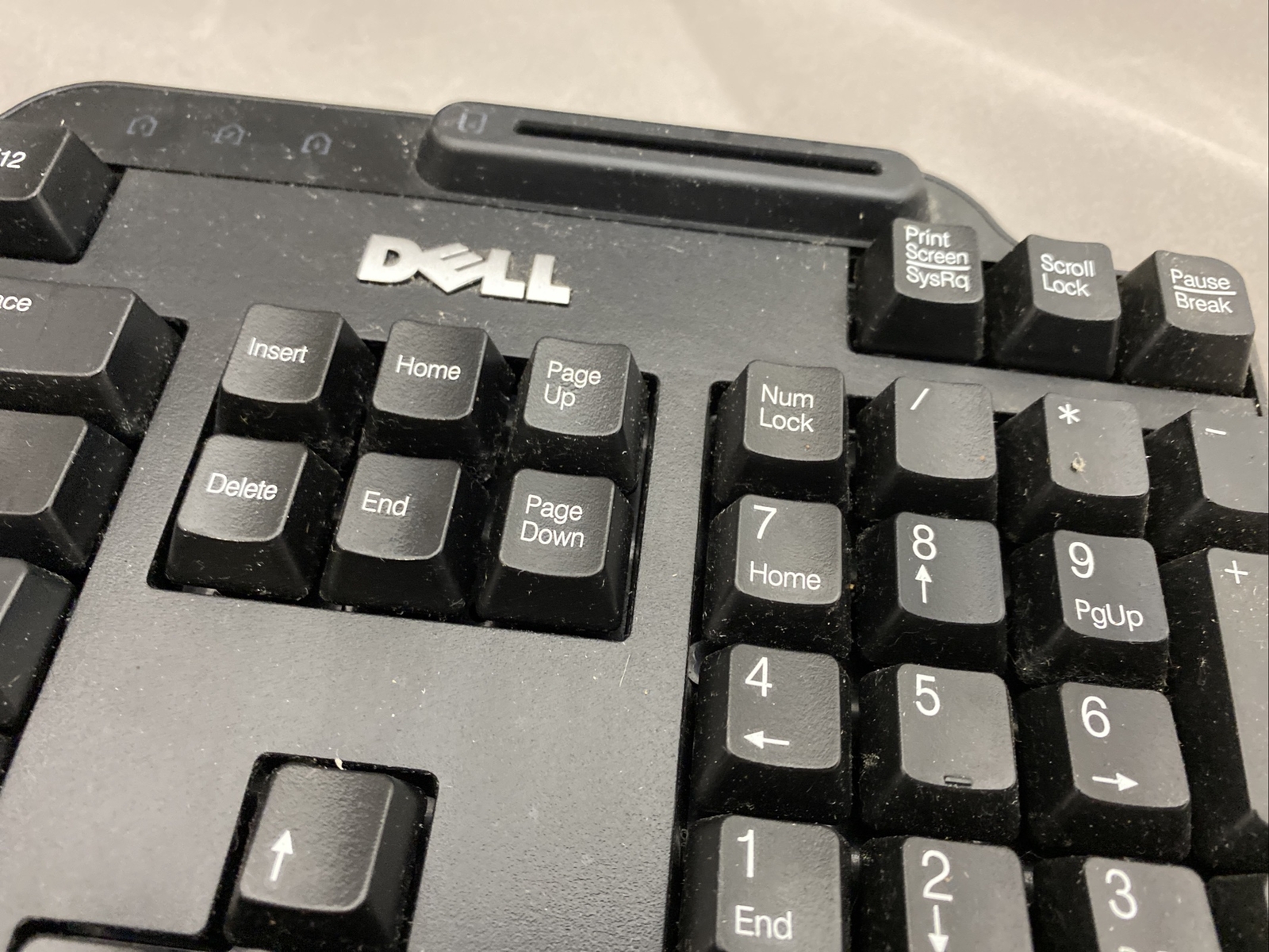 QTY: 4 Used DELL SK-3205 104 Key Wired USB Keyboard With Smart Card ...