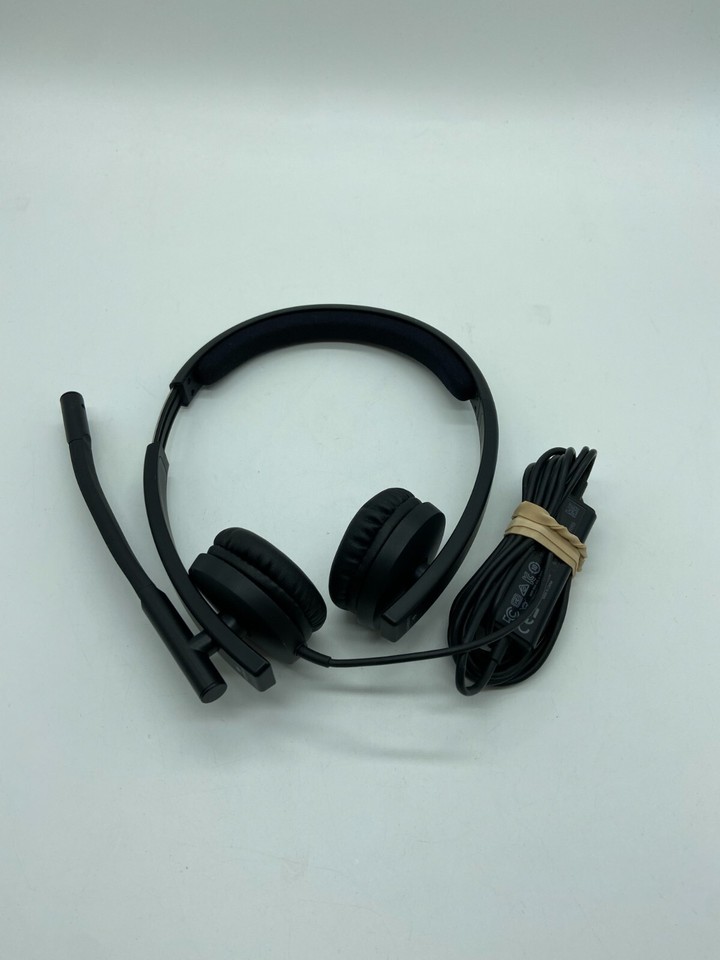 Logitech H570E (A-00064) Black Noise-Cancelling Mic USB Stereo Headset ...