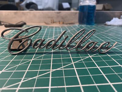 Cadillac Script Emblem | eBay