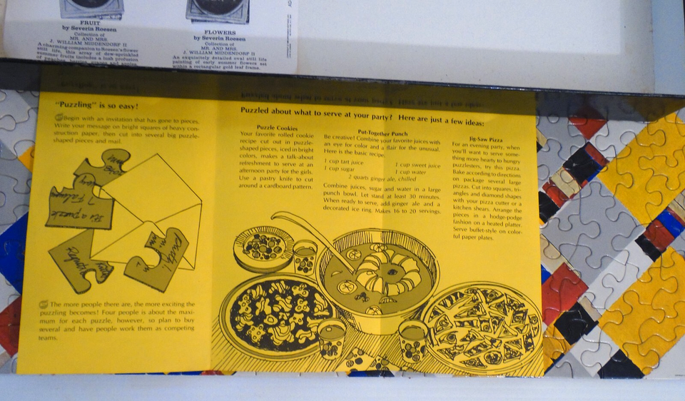 "Victory Boogie-Woogie" by "Piet Mondrian" Springbok Jigsaw Puzzle w ...