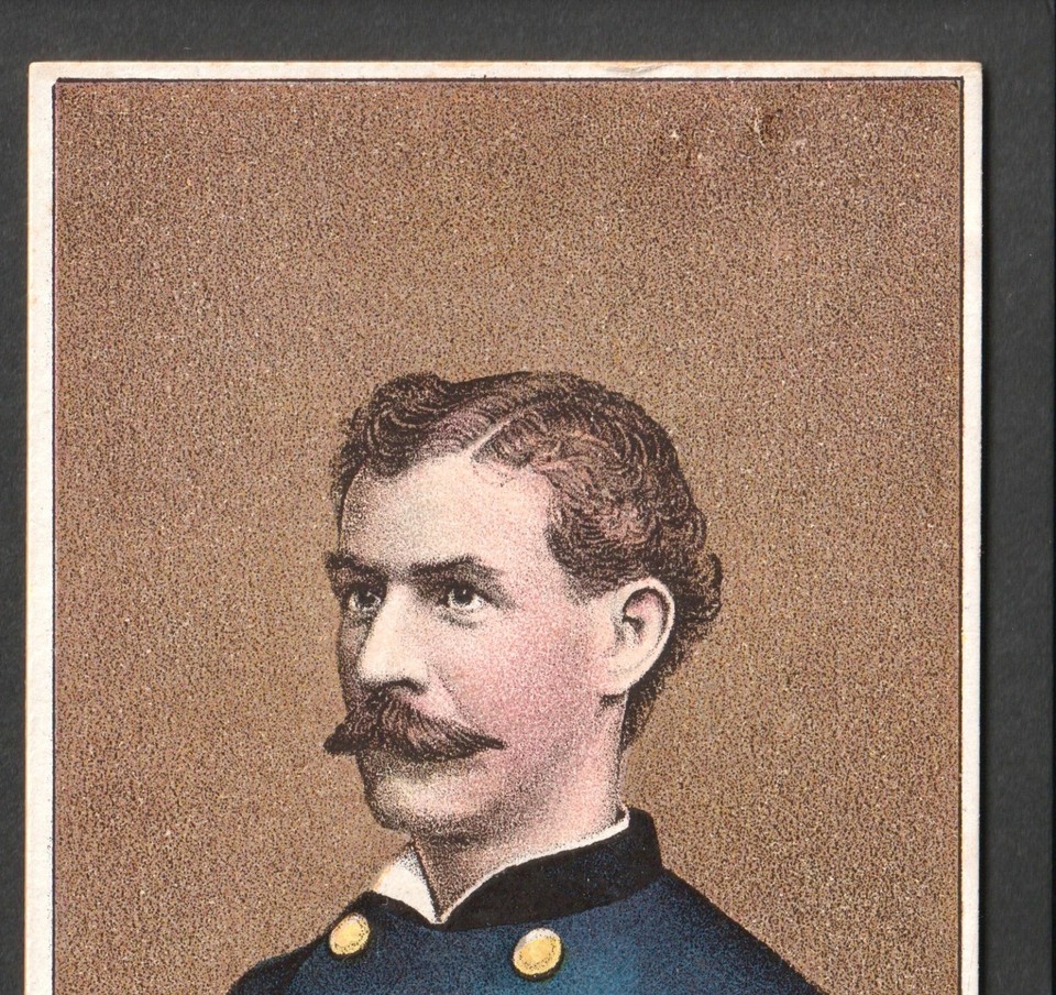 N288 Buchner Tobacco Card 1888 Police Inspectors & Captains Mackellar ...