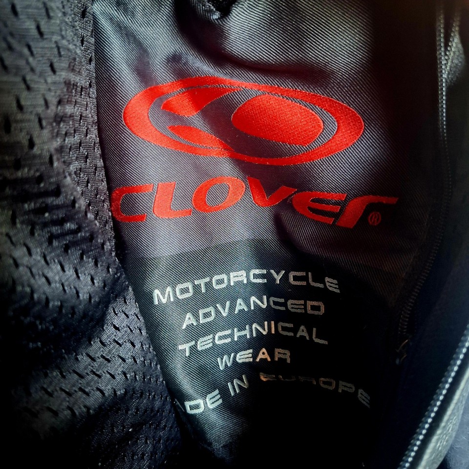 CLOVER RC100 race leathers motorbike made in Italy | eBay UK