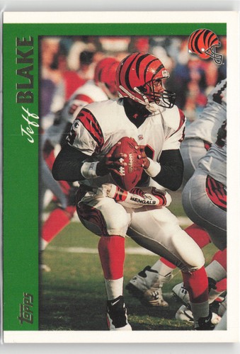 1997 Topps #375 Jeff Blake Minted in Canton | eBay