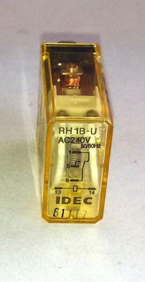 RH1BUAC240V - IDEC SPDT Blade Relay | eBay