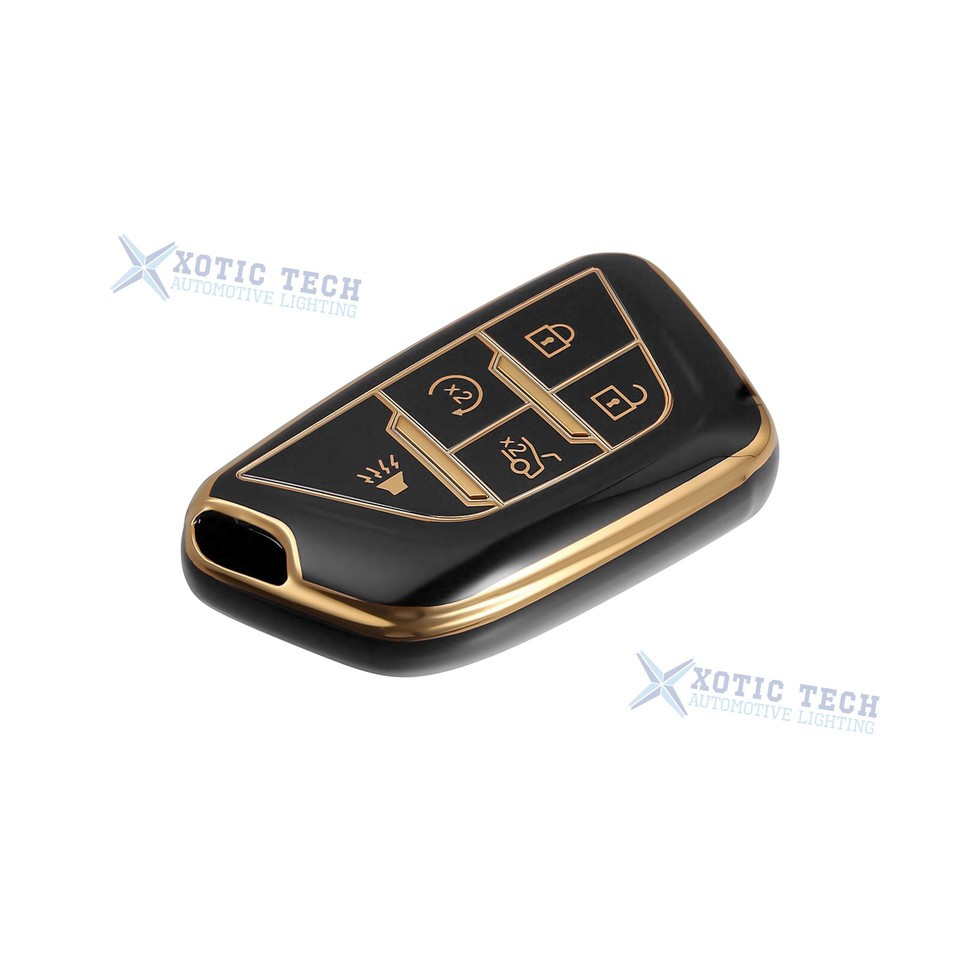 2X Full Cover Keyless Key Fob Case For Cadillac CT4 CT5 CT6 XT6 LYRIQ ...