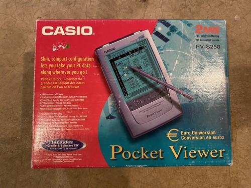 Casio PV-S250 Pocket Viewer | eBay